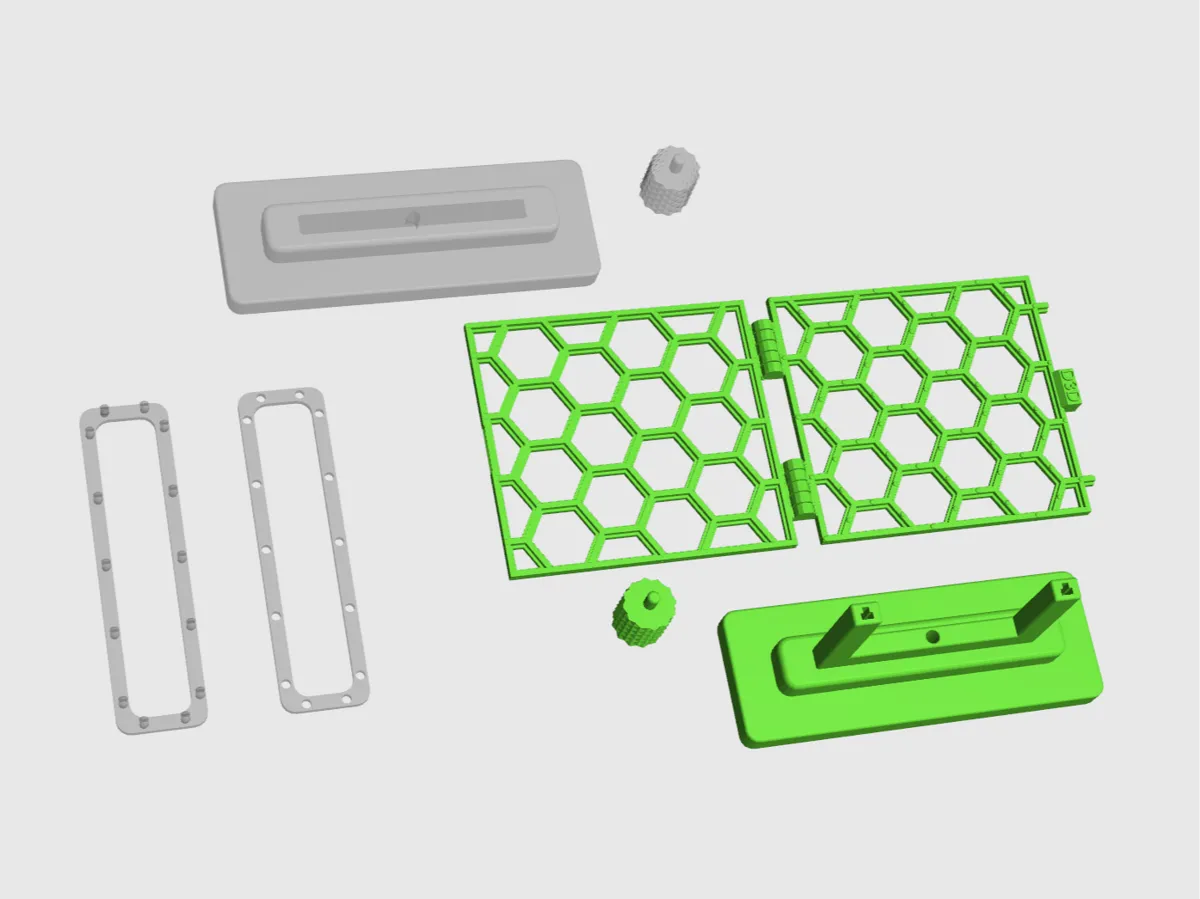 Nori Clip with Lid - Free 3D Print Model - MakerWorld