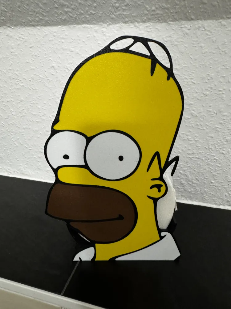 The Simpsons Toilet Paper Holder - Free 3D Print Model - MakerWorld