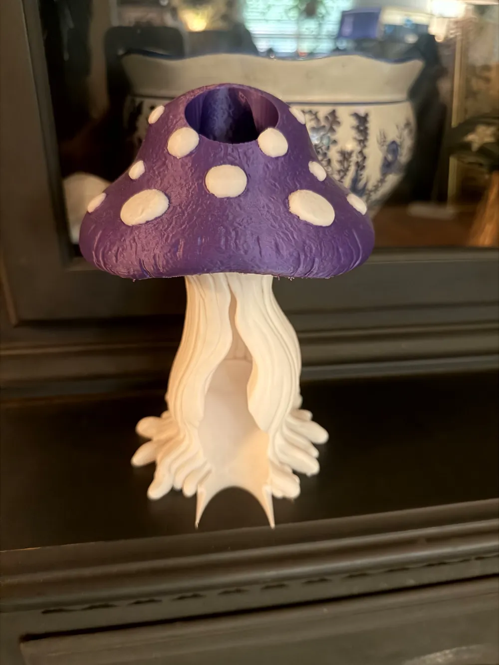 Amanita Mushroom Dice Tower - Free 3D Print Model - MakerWorld