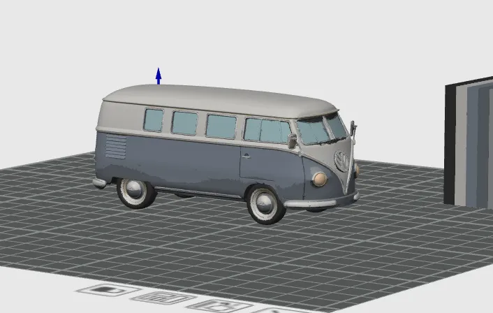 Volkswagen Bus 3D Display Model AI Generated - Free 3D Print Model ...