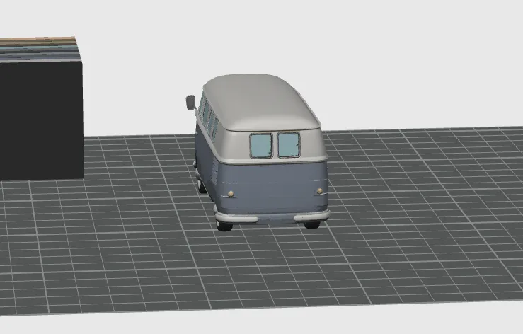 Volkswagen Bus 3D Display Model AI Generated - Free 3D Print Model ...