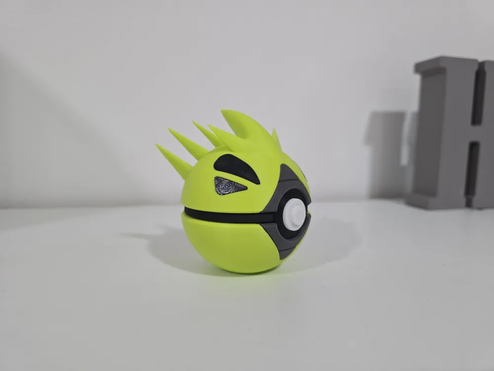 #0248 Tyranitar v.2 Pokéball - Multipart - Free 3D Print Model - MakerWorld