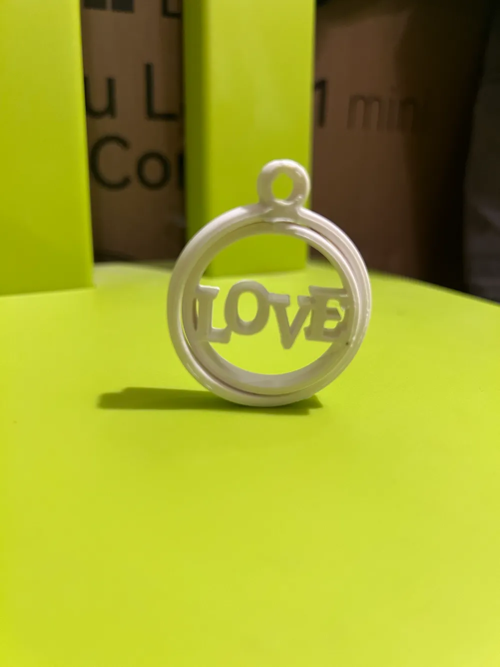 Love gyro keychain by kobosiek - MakerWorld