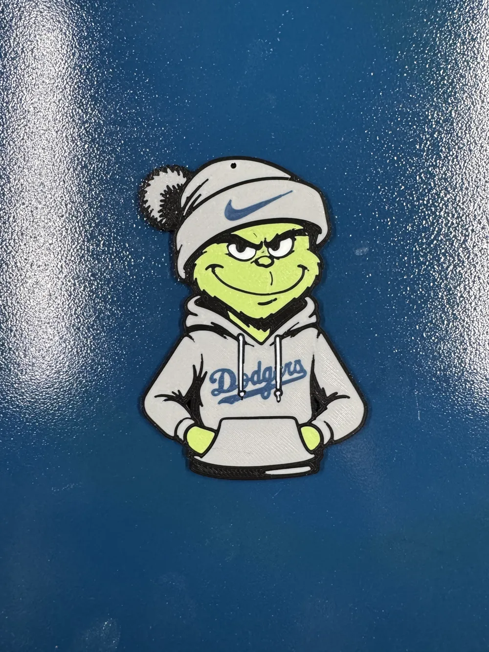 Grinch Ornament - LA Dodgers by NES 3D MakerWorld: Download Free 3D Models