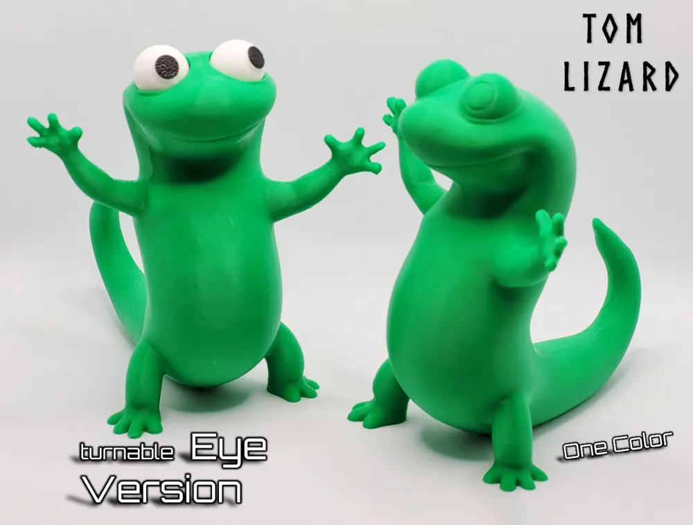 Tom Lizard - Hoppers - Free 3D Print Model - MakerWorld