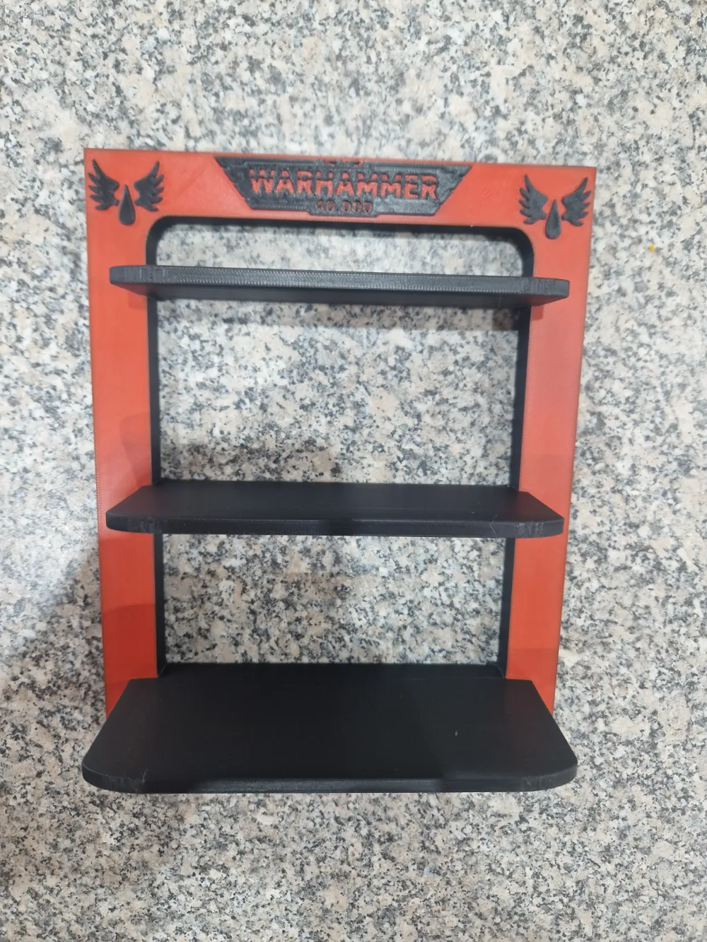 blood angels display stand warhammer 40k by MagicalMan - MakerWorld