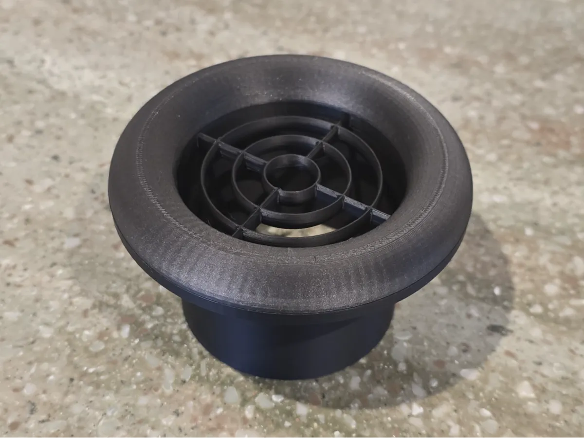 Diesel Heater 75mm Air Inlet Duct Flush Mount - Free 3D Print Model ...