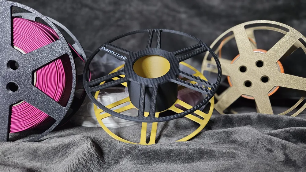 Bambu lab reusable refill spool JDM RPF1 Inspired by Caziuz Designs ...