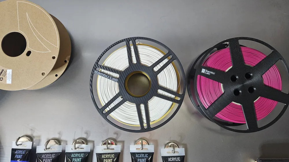 Bambu lab reusable refill spool JDM RPF1 Inspired by Caziuz Designs ...