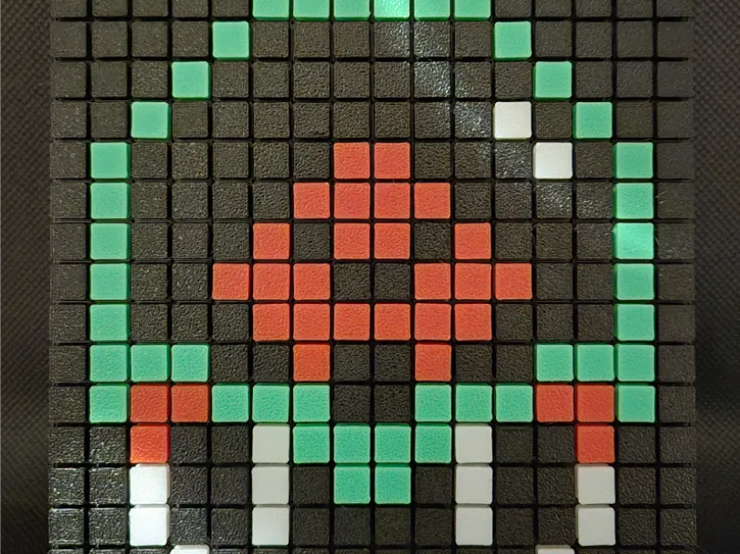 Metroid pixel art by Mochimoo MakerWorld: Download Free 3D Models