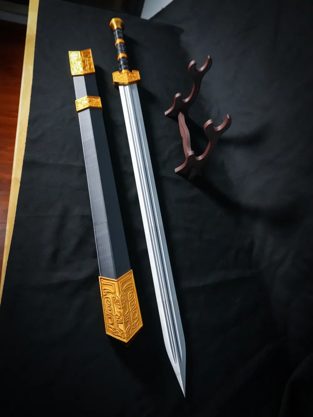 Cao Cao's Sword - Yitian (102cm) No AMS Required by 知竹3D MakerWorld ...