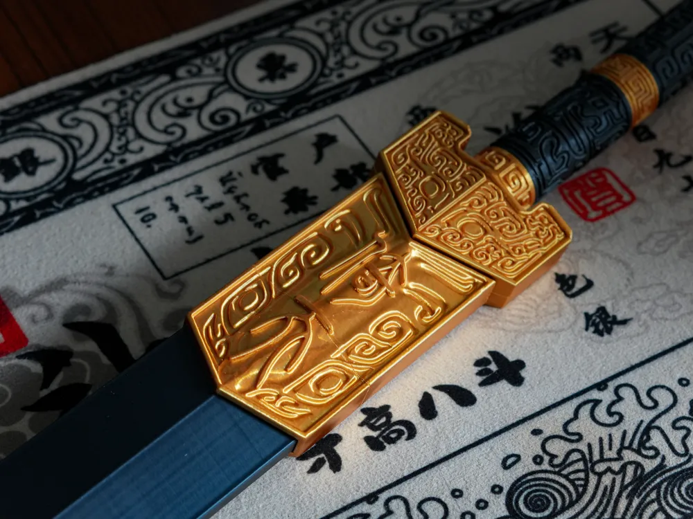 Cao Cao's Sword - Yitian (102cm) No AMS Required by 知竹3D MakerWorld ...