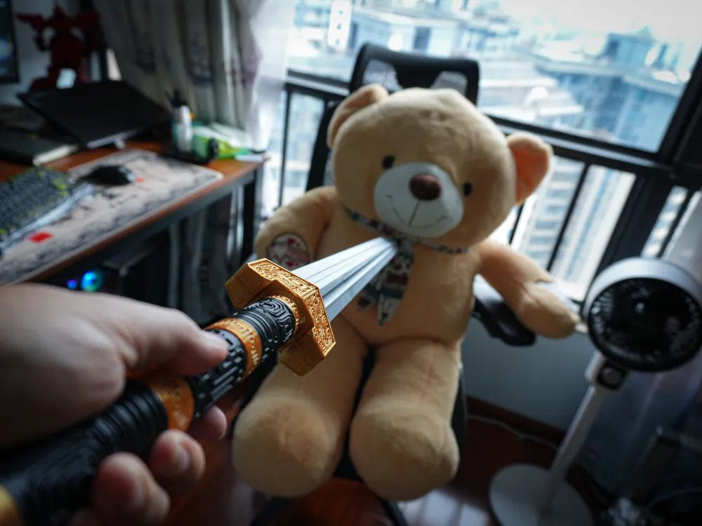 Cao Cao's Sword - Yitian (102cm) No AMS Required by 知竹3D MakerWorld ...