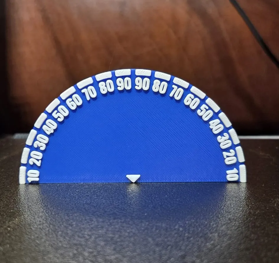 Basic protractor, angle finder. No AMS needed. by 3DBS MakerWorld ...