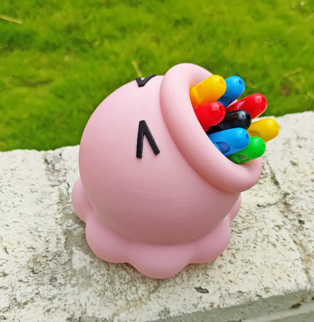 OCTOPUS PEN HOLDER/OCTOPUS PEN CONTAINER by TSOUTH3D - MakerWorld