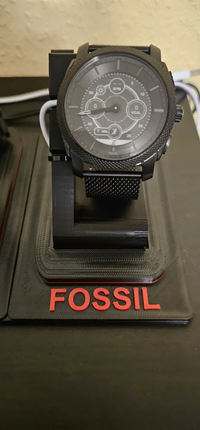 Fossil GEN6 Hybrite Watch Stand Gridfinity - Free 3D Print Model ...