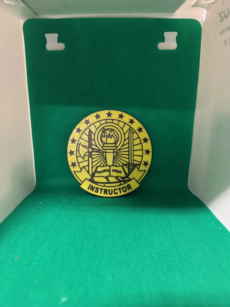 ARMY INSTRUCTOR BADGES - Free 3D Print Model - MakerWorld