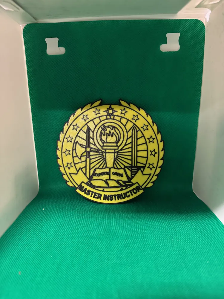 ARMY INSTRUCTOR BADGES - Free 3D Print Model - MakerWorld
