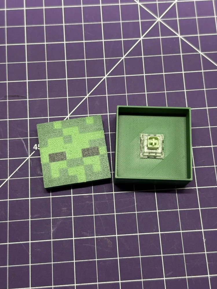 Minecraft Zombie Head - Clicker Fidget - AMS by NoVan1ty MakerWorld ...