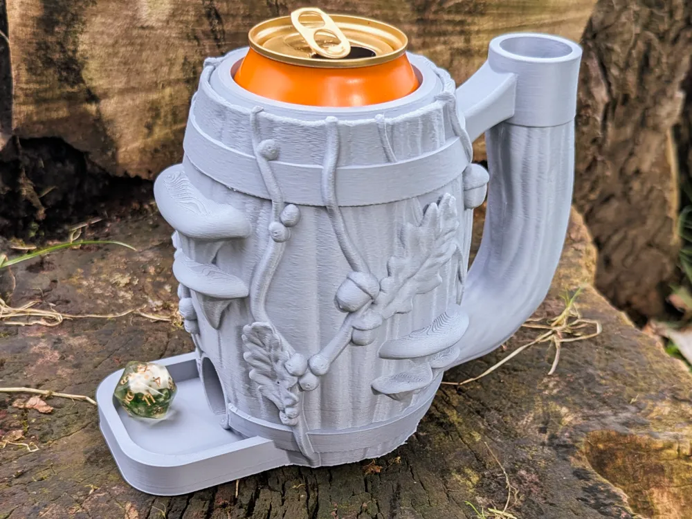 Torre de dados y portavasos de tanqueta de druida por Shotime369 MakerWorld: Descarga Modelos 3D ...