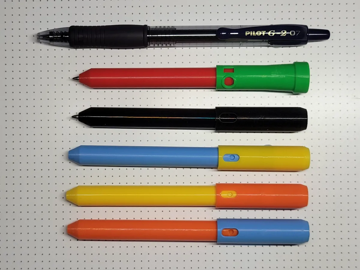 Twist & Click Mini EDC Pen (Pilot G2 refill) - Free 3D Print Model - MakerWorld