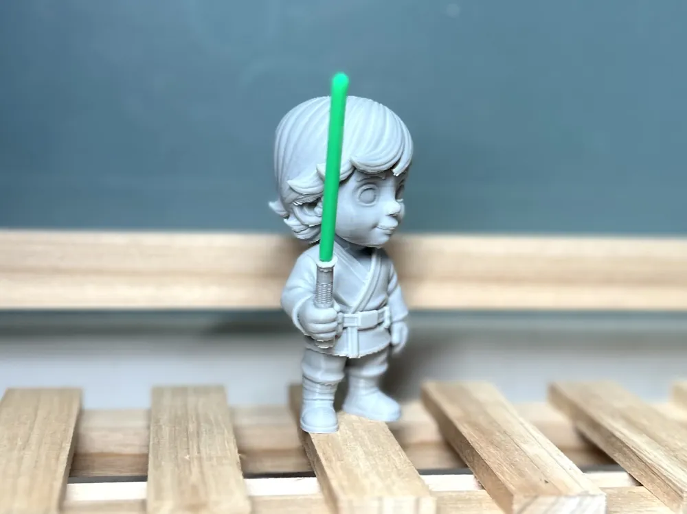 Cute Luke Skywalker by D-studio MakerWorld: Download Free 3D Models