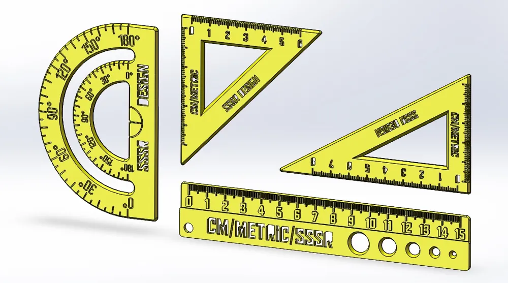 Ruler Kit by SSSR_SH - MakerWorld