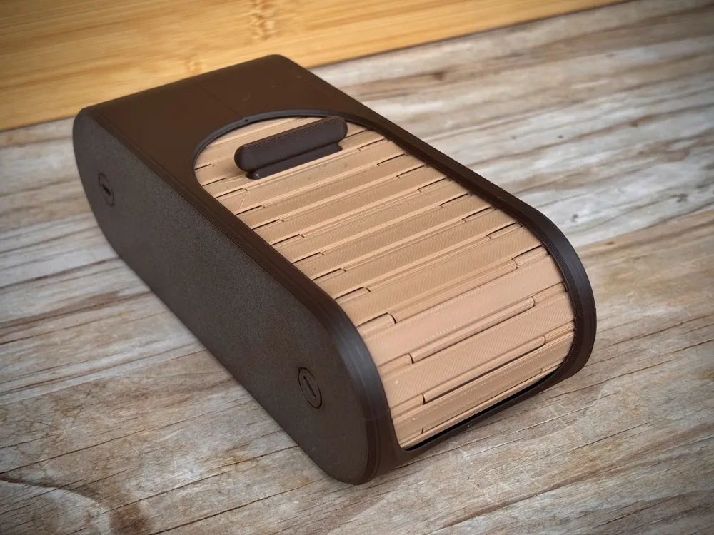 Capsule Tambour Box | Roll top Storage | Organizer by Matthew Ghost ...