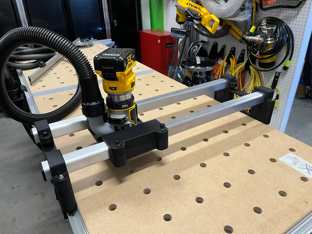 Festool MFT/3 Worktable Tool Gantry (DeWalt DCW600) - Free 3D Print ...