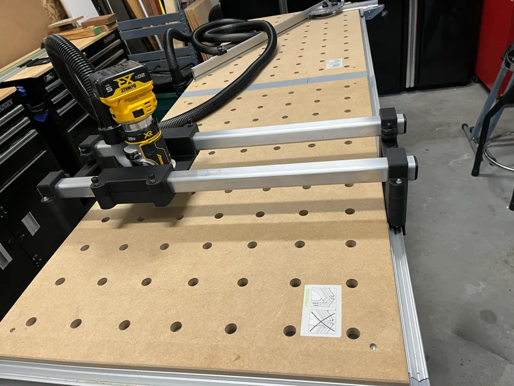 Festool MFT/3 Worktable Tool Gantry (DeWalt DCW600) - Free 3D Print ...