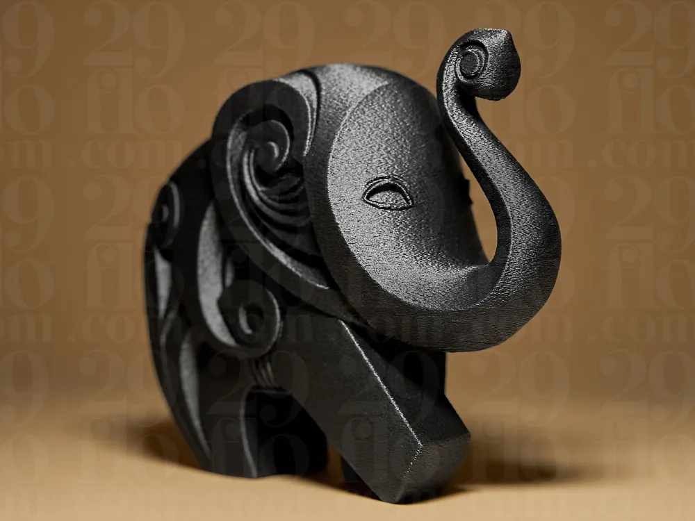 Happy Elephant #2 by 29FLO MakerWorld: Download Free 3D Models