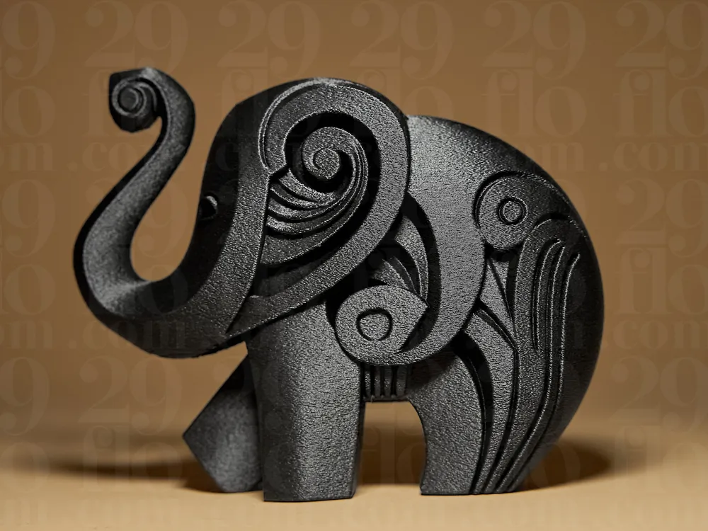 Elefante Feliz #2 por 29FLO MakerWorld: Descarga Modelos 3D Gratuitos