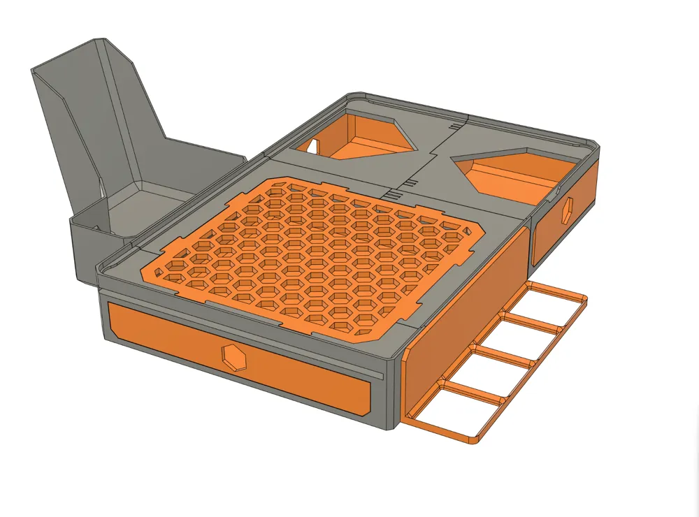 A1 Mini Storage - Gridfinity Adapter by Sam67c - MakerWorld