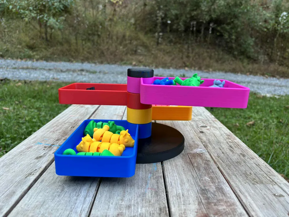 Modular Rotating Mini retail display by Tinker Link MakerWorld ...
