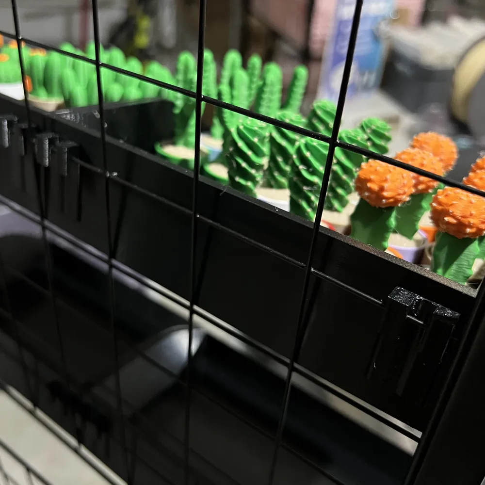 Gridwall Storage Containers – Two Sizes - Free 3D Print Model - MakerWorld