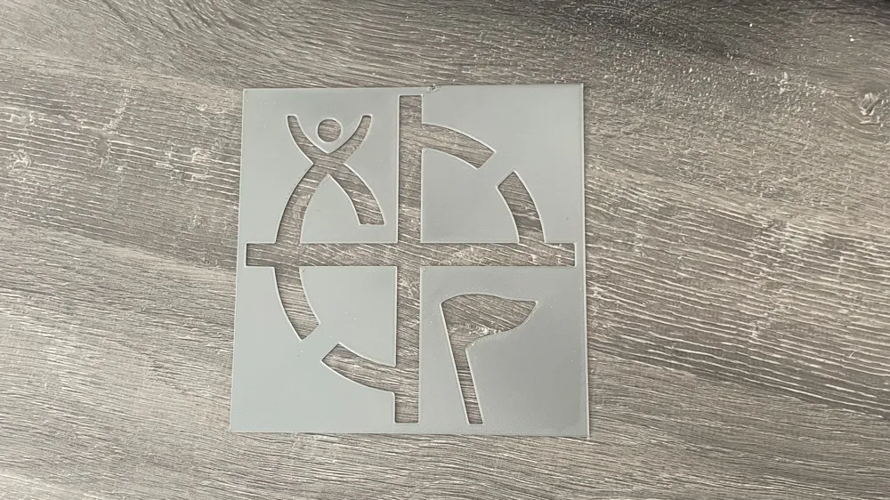 Geocaching logo template by Ondra Hladík - MakerWorld