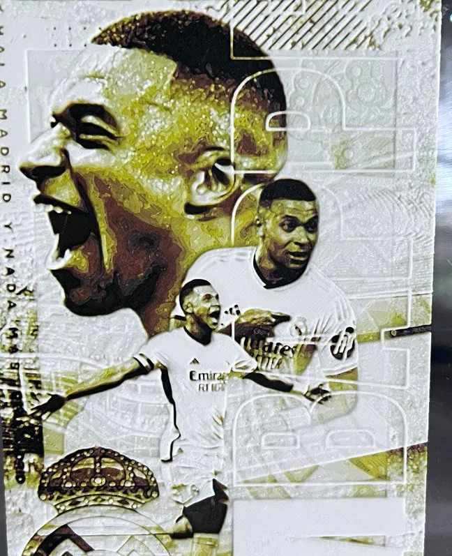 Mbappe( ( Real Madrid) hueforge by Mysstra hueforge - MakerWorld