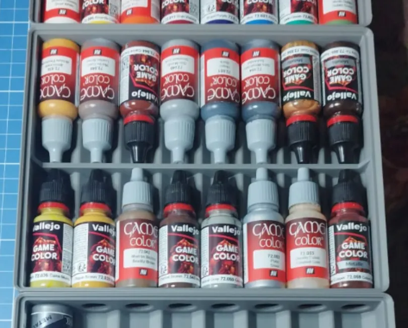 Gridfinity Paint Storage and miniature lid. by Wobbleking MakerWorld ...