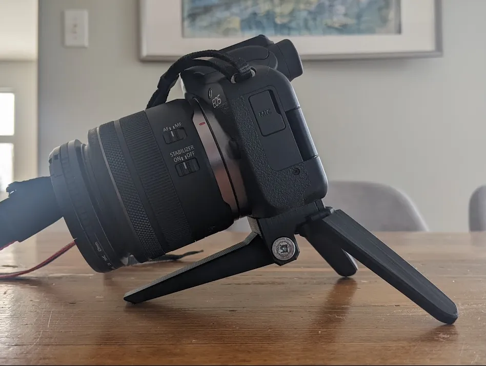 Printable DSLR Mirrorless Camera Tripod - Free 3D Print Model - MakerWorld