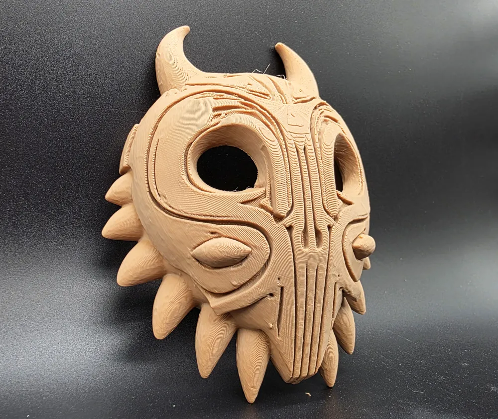 Carved Spirit Mask by The Overthinker MakerWorld: Download Free 3D Models