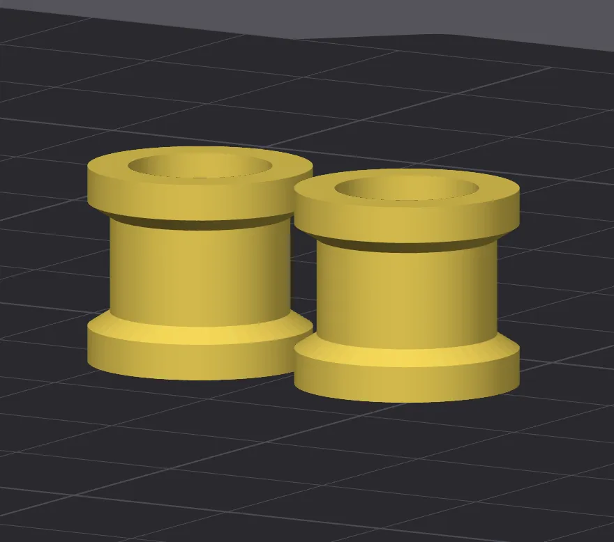 Simple plugs, 10 mm or 00 gauge. by ROLL 63 Designs MakerWorld ...