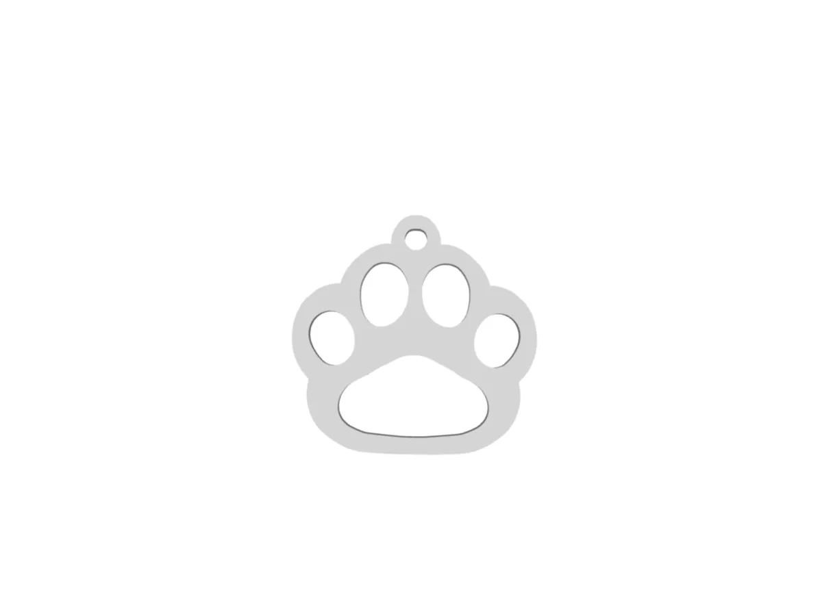 paws keychain - Free 3D Print Model - MakerWorld