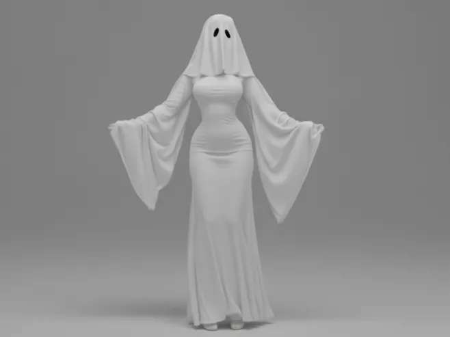 Ghost Girl by ErDo MakerWorld: Download Free 3D Models