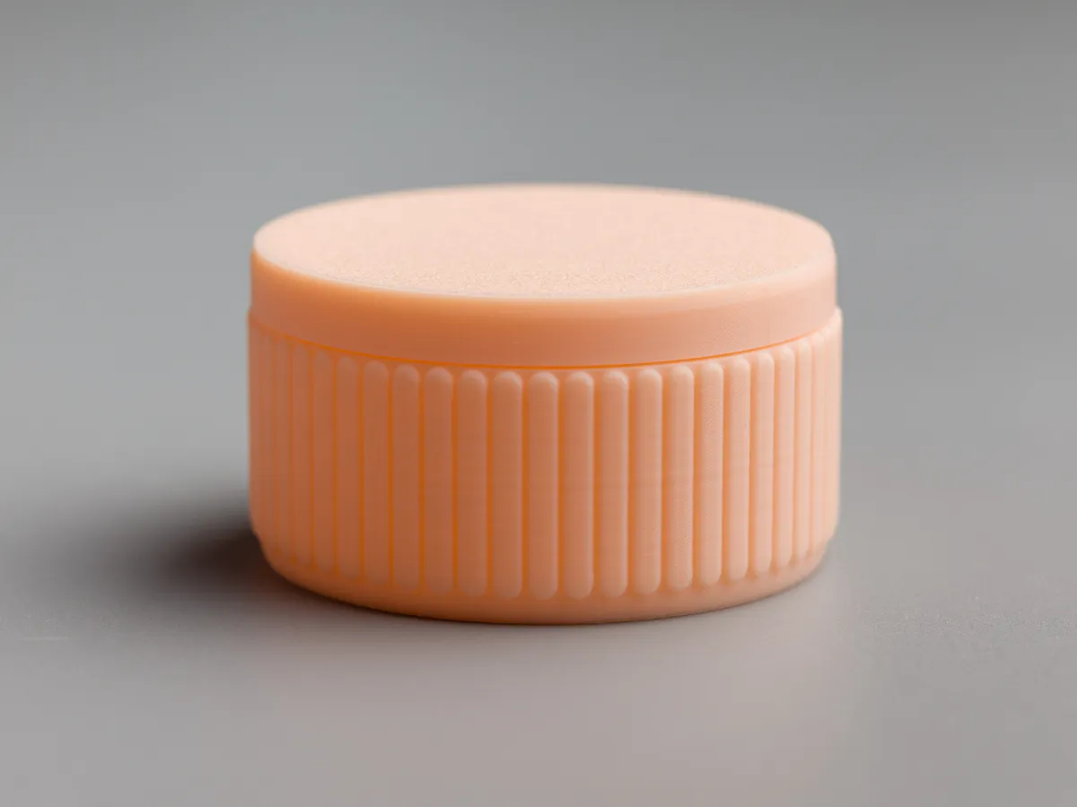 Round ribbed box with screw cap. by 3DHera MakerWorld: Download Free 3D ...