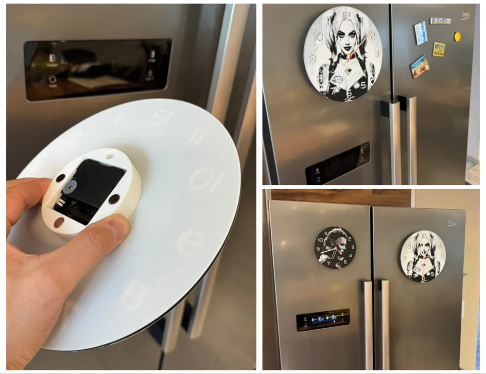Wall/desk clock cute panda by cP3D MakerWorld: Download Free 3D Models