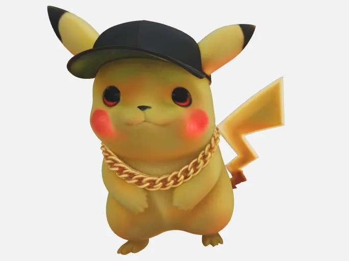 Modern Pikachu - Free 3D Print Model - MakerWorld