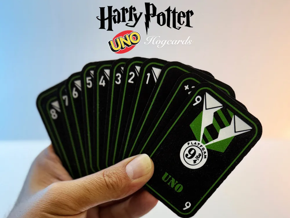 Hogcards – The Magical UNO Cards by 3D Paint Lab MakerWorld: Download ...