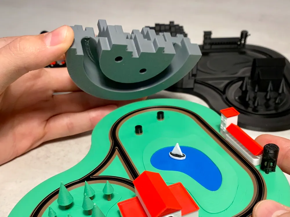 MagLev - Magnetic Railroad - Free 3D Print Model - MakerWorld