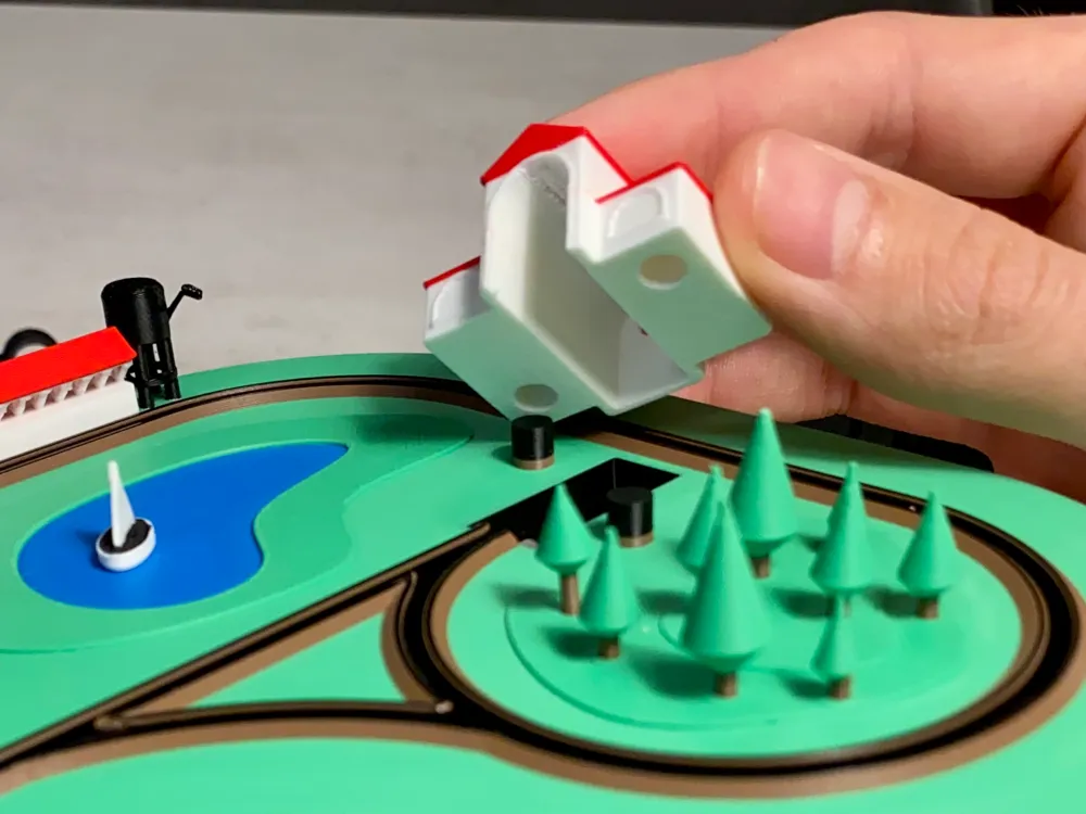 MagLev - Magnetic Railroad - Free 3D Print Model - MakerWorld