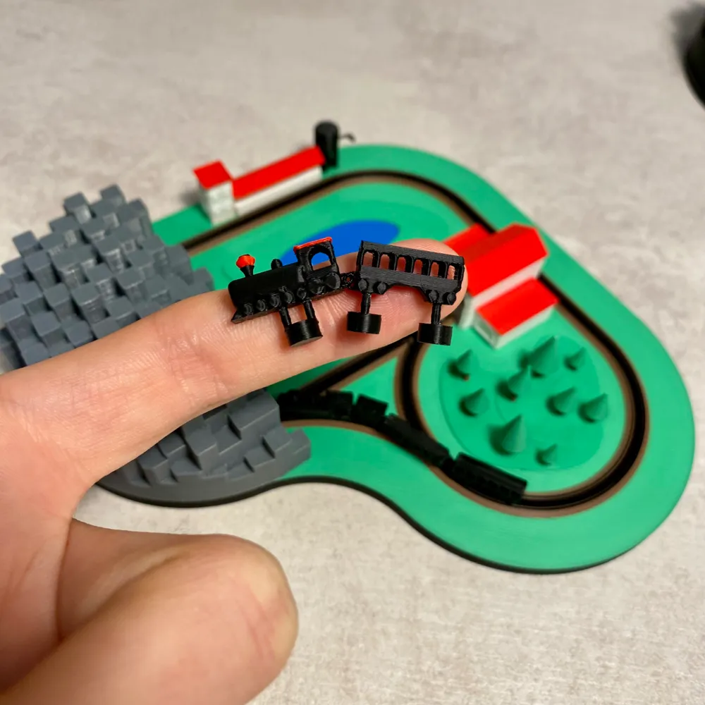 MagLev - Magnetic Railroad - Free 3D Print Model - MakerWorld